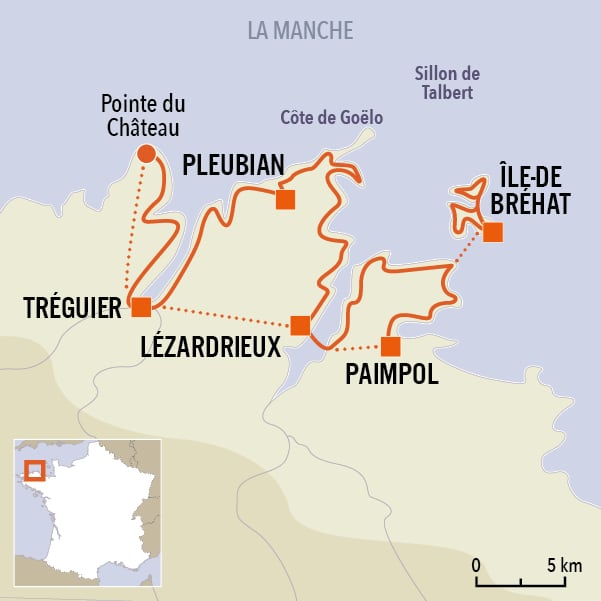 Randonnée Côte du Goëlo et Île de Bréhat - séjour liberté GR34