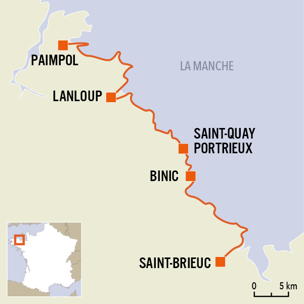 Randonnée de Paimpol à la baie de Saint-Brieuc, séjour liberté GR34